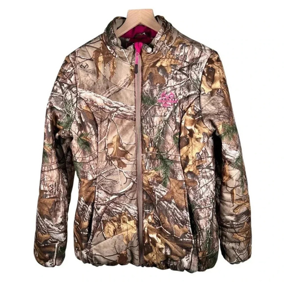 Realtree | Jackets & Coats | Realtree Size Medium Women Camouflage Camo ...